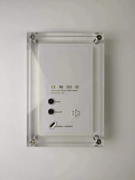 Acrylic Digital Photo Frame 5/7 Inch Motion Video Frame – About Camping