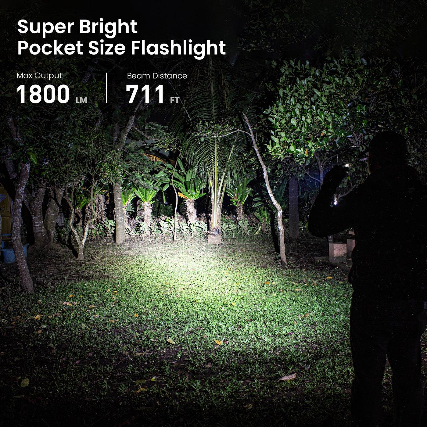Sofirn SC18 LED Torch Rechargeable 1800lm Flashlight Super Bright ...